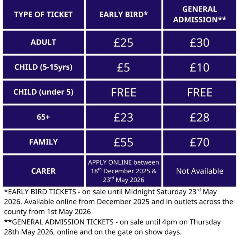 » Ticket Information